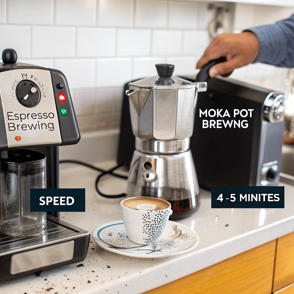 Moka Pot vs Espresso: 4 Key Differences You Should Know